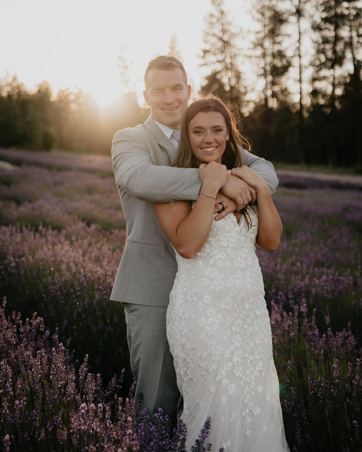 Rachel + Casey - Lavender Manor in Deer Park, WA